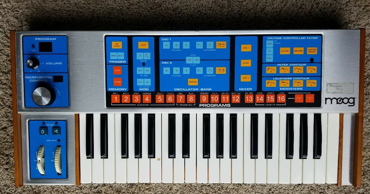 MATRIXSYNTH: Moog The Source Synthesizer SN 2192