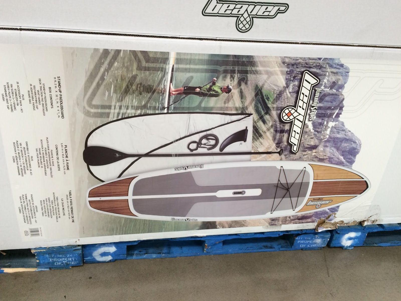 Jimmy Styks Beaver Paddleboard | Costco Weekender