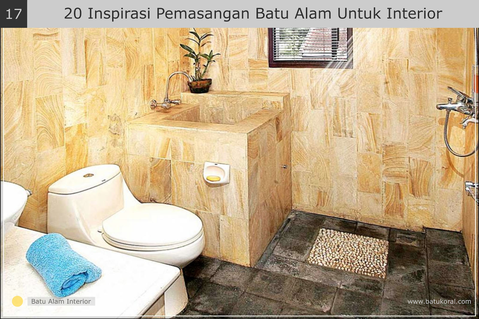 20 Inspirasi Pemasangan Batu Alam Untuk Interior ~ JUAL BATU ALAM MURAH ...
