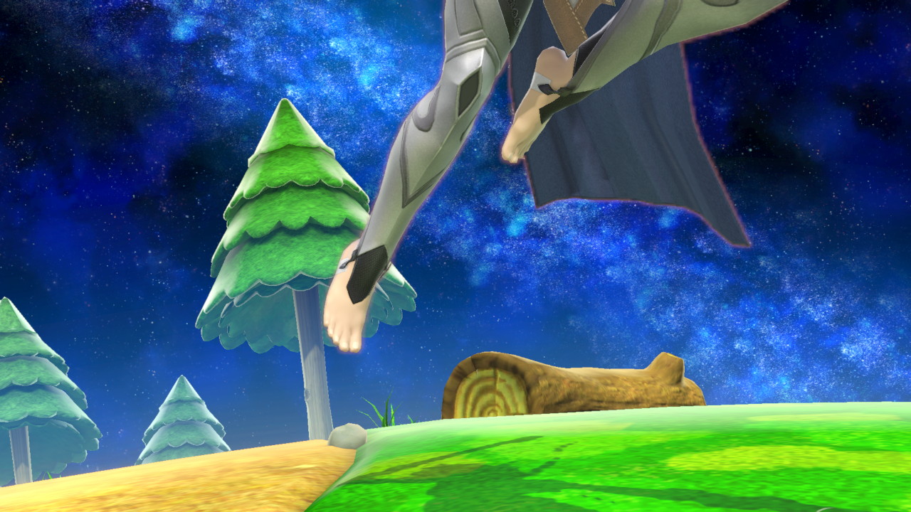 Anime Feet: Super Smash Bros Ultimate: Female Corrin