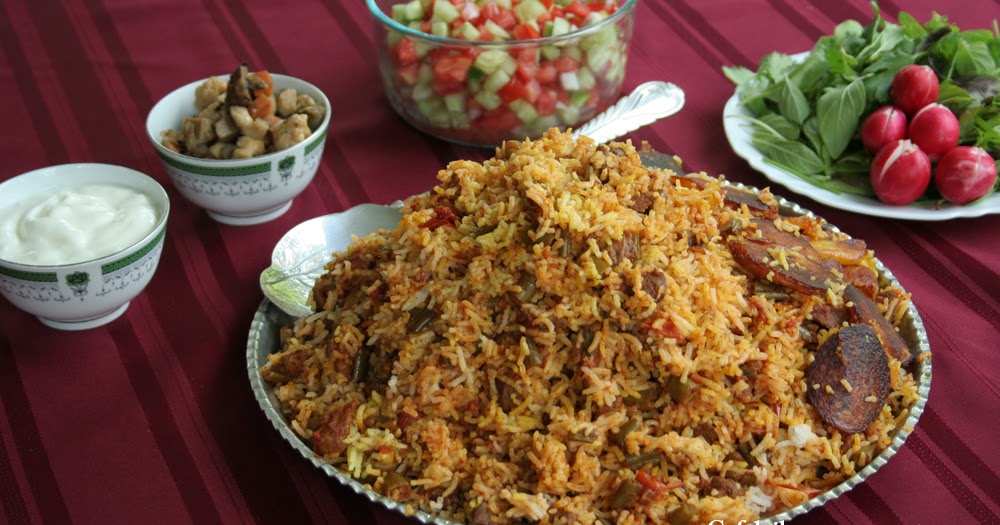 Cafe Leilee کافه لیلی - Foods from Persia to Bay Area: Rice with Green ...