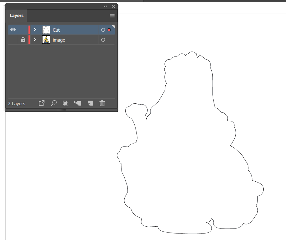 Color & Printing Knowledge: How to Make a Contour Cut Outline in ...