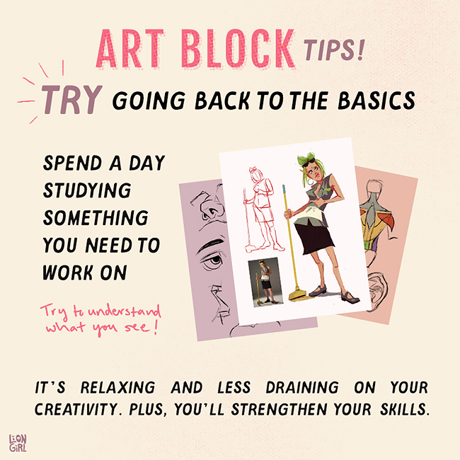 11 Tips to Overcome Art Block | Lion Girl's Lost and Found