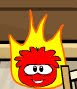 קלאב פינגוויןclub penguin: FIRE PUFFLE