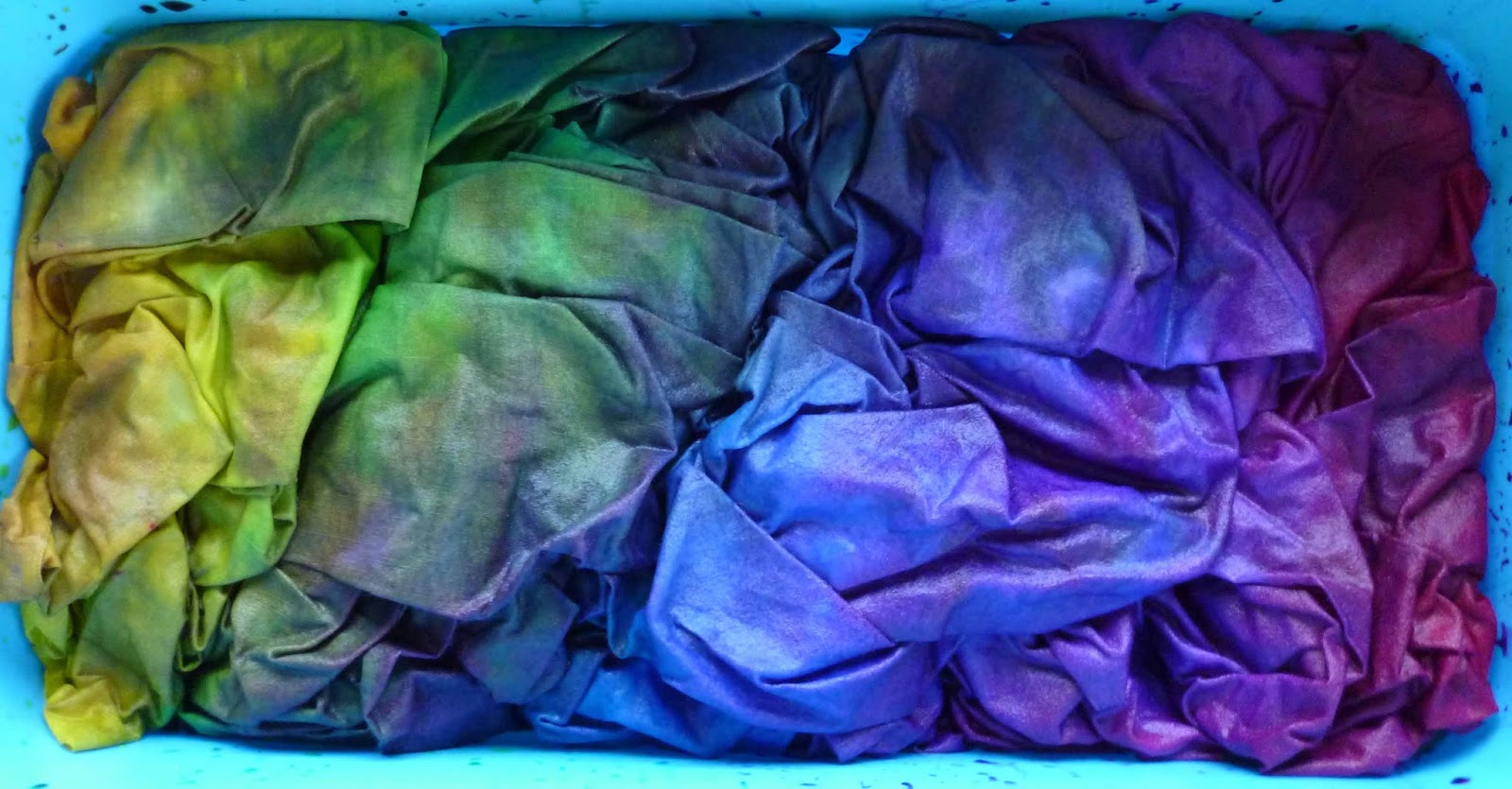 sew sew art: a dyeing project