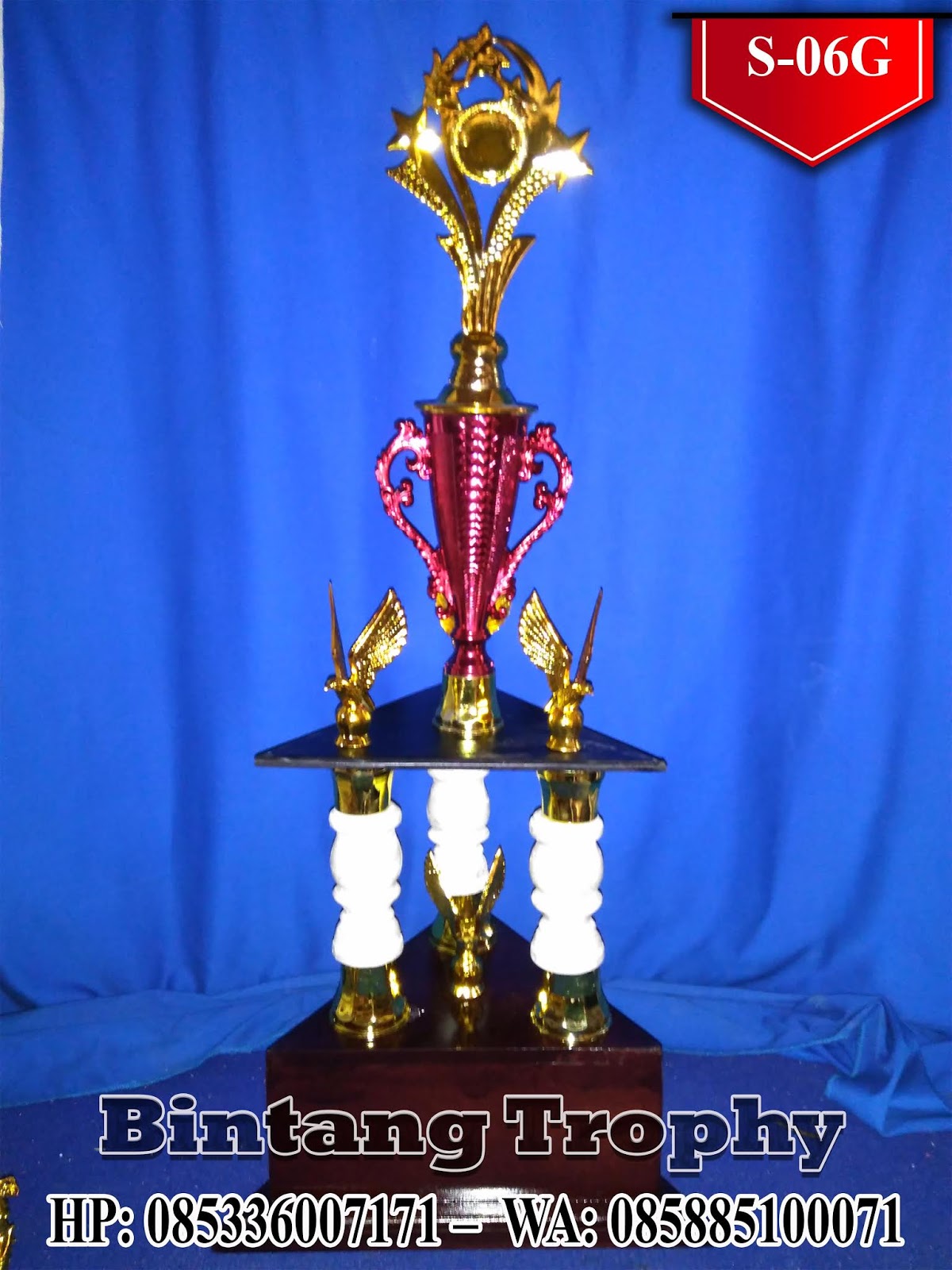 Jual Kerajinan Trophy Marmer, Trophy Kaki 2, Piala Marmer Tulungagung