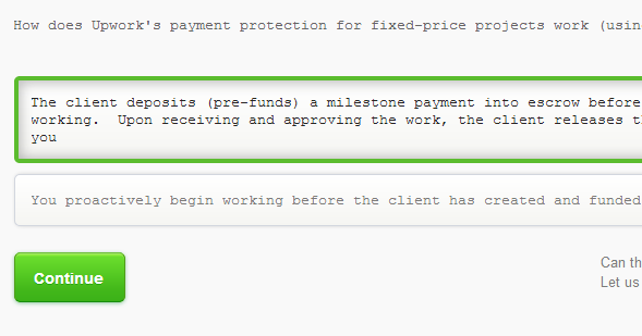 Upwork Latest Test Results: How does Upwork's payment protection for ...