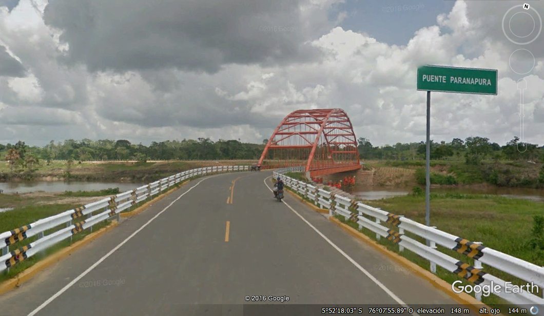 DESARROLLO PERUANO: Yurimaguas-Nueva Reforma desde el Satélite