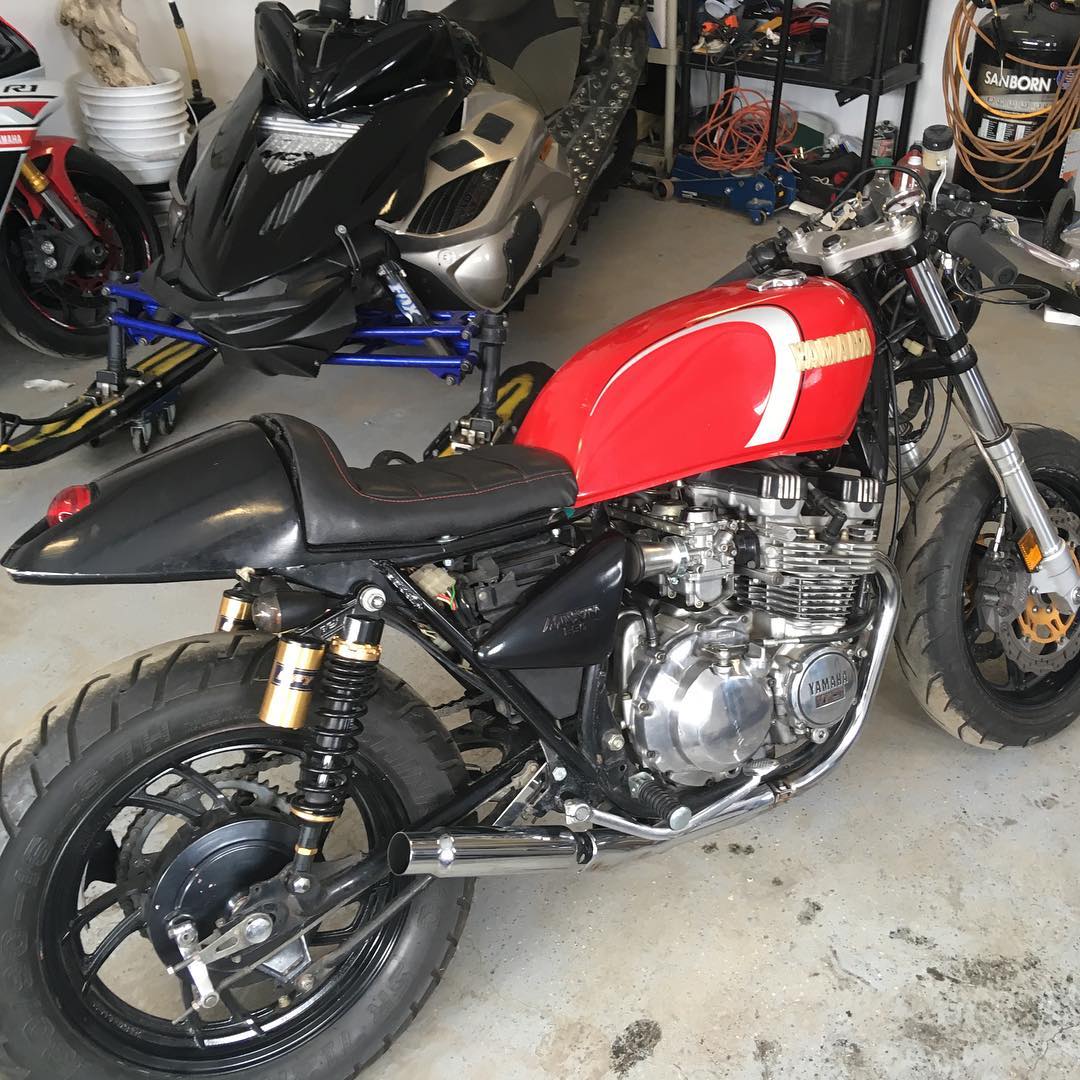 More Yamaha XJ550 Cafe Racer Modification - Yamaha Old Bikes List