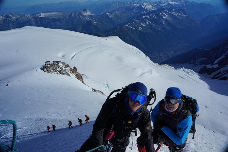 Mont Blanc par la voie Royale ~ Jonathan JOLY Guide de Haute Montagne