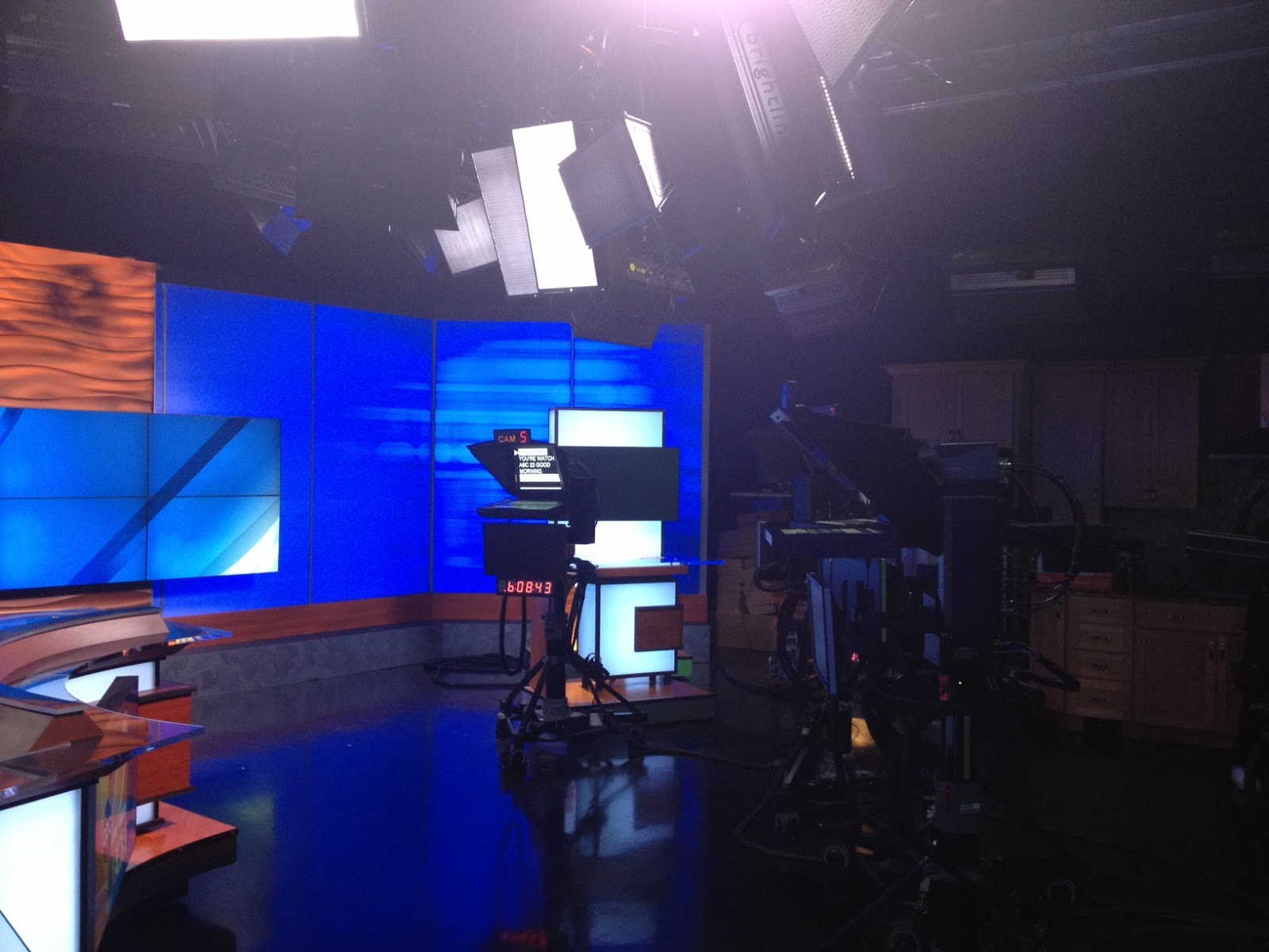 Stuck In The Buckosphere: Photos of the new WKEF & WRGT studio