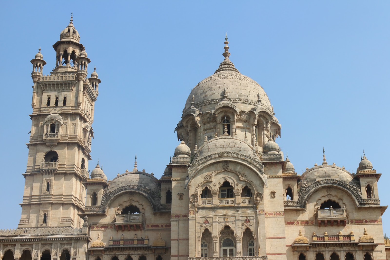 My World: Laxmi Vilas Palace, Vadodara - Signifying the Maratha rule in ...
