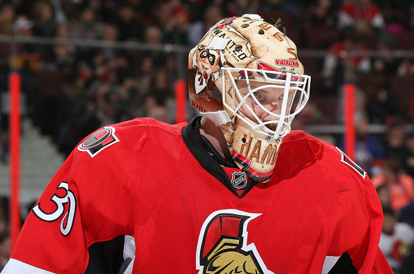 I Love Goalies!: Andrew Hammond 2015-16 Mask