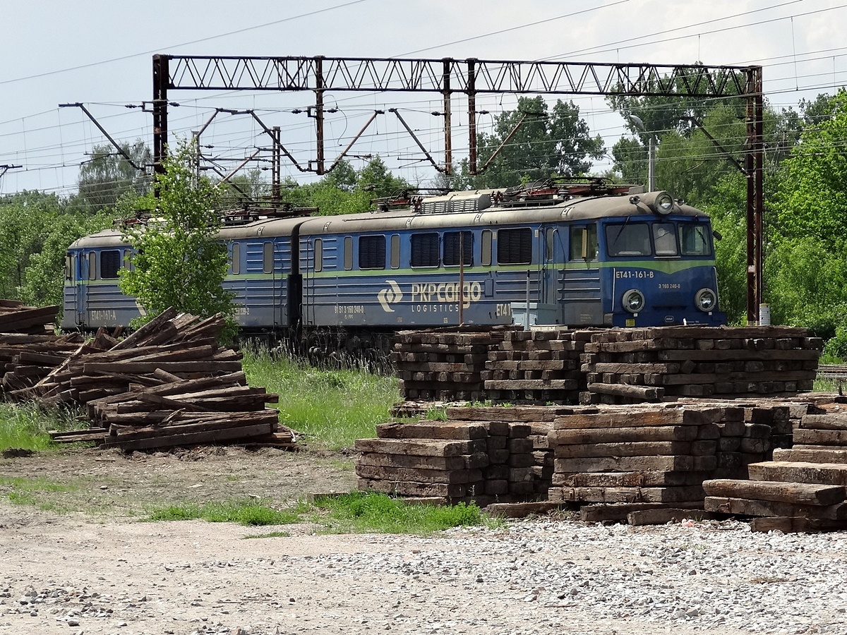 ET41-161A + ET41-164A = ET41-161 | Kolejowe Kielce