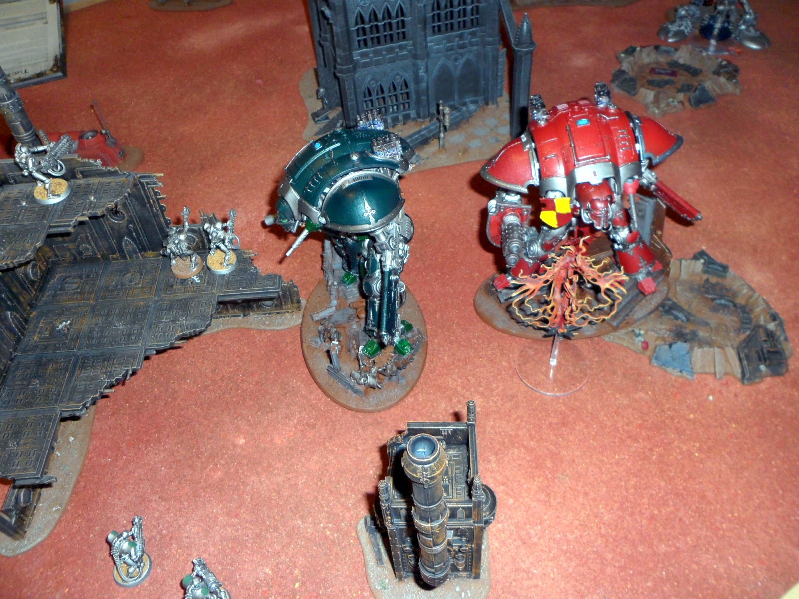 WeeMen: Batrep - Imperial Knights and Grey Knights Vs Necrons - 2000pts