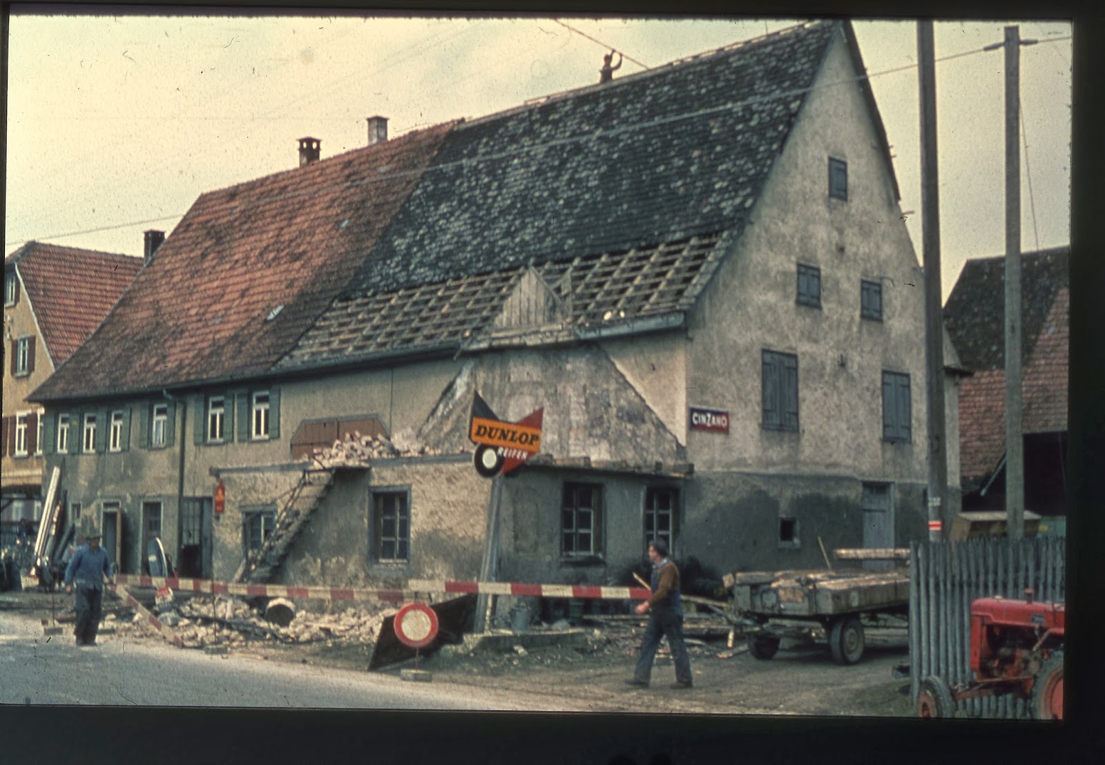 Engstingen und die Alb: In Kleinengstingen Ende der 50er Jahre