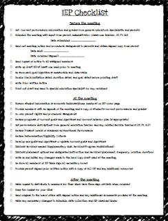 IEP Checklist FREEBIE & Caseload Binder - Teaching Special Thinkers