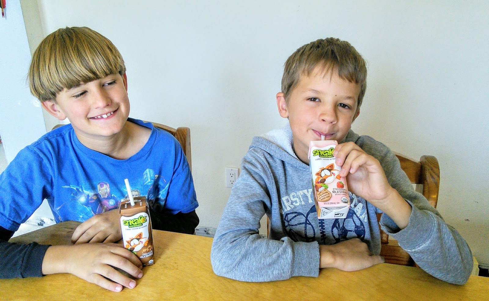 What flavor of Sneakz Organic Milkshakes would your child enjoy?
