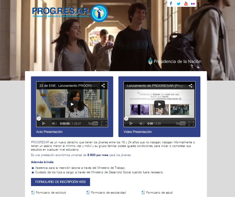 Currín: Cómo acceder al Progresar, el programa de apoyo para estudiantes