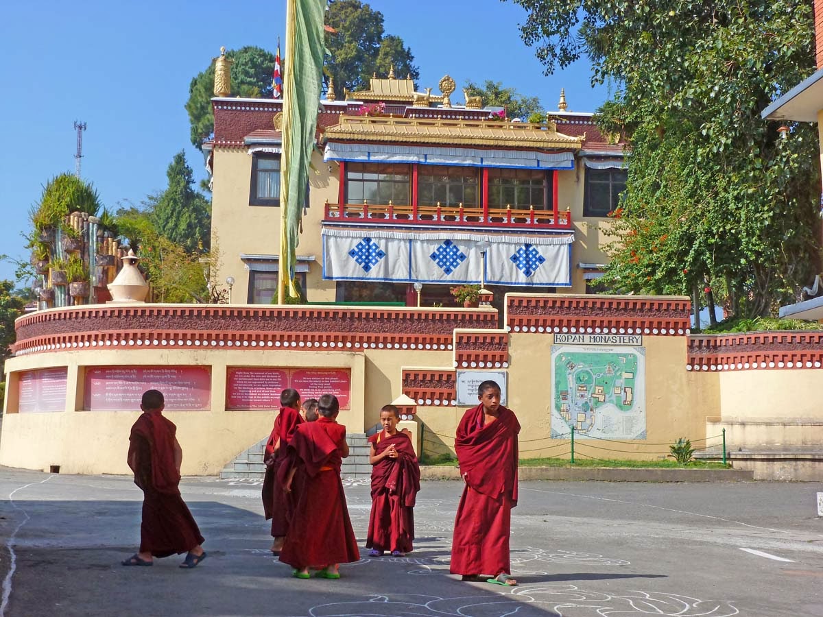 Travel with Solange: Kathmandu, Stay in Kopan Monastery