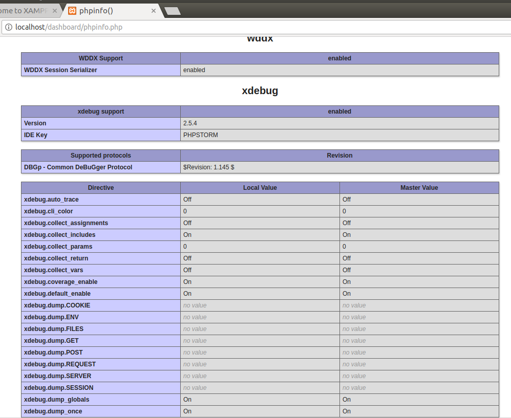 Xdebug Phpstorm Ubuntu Postman