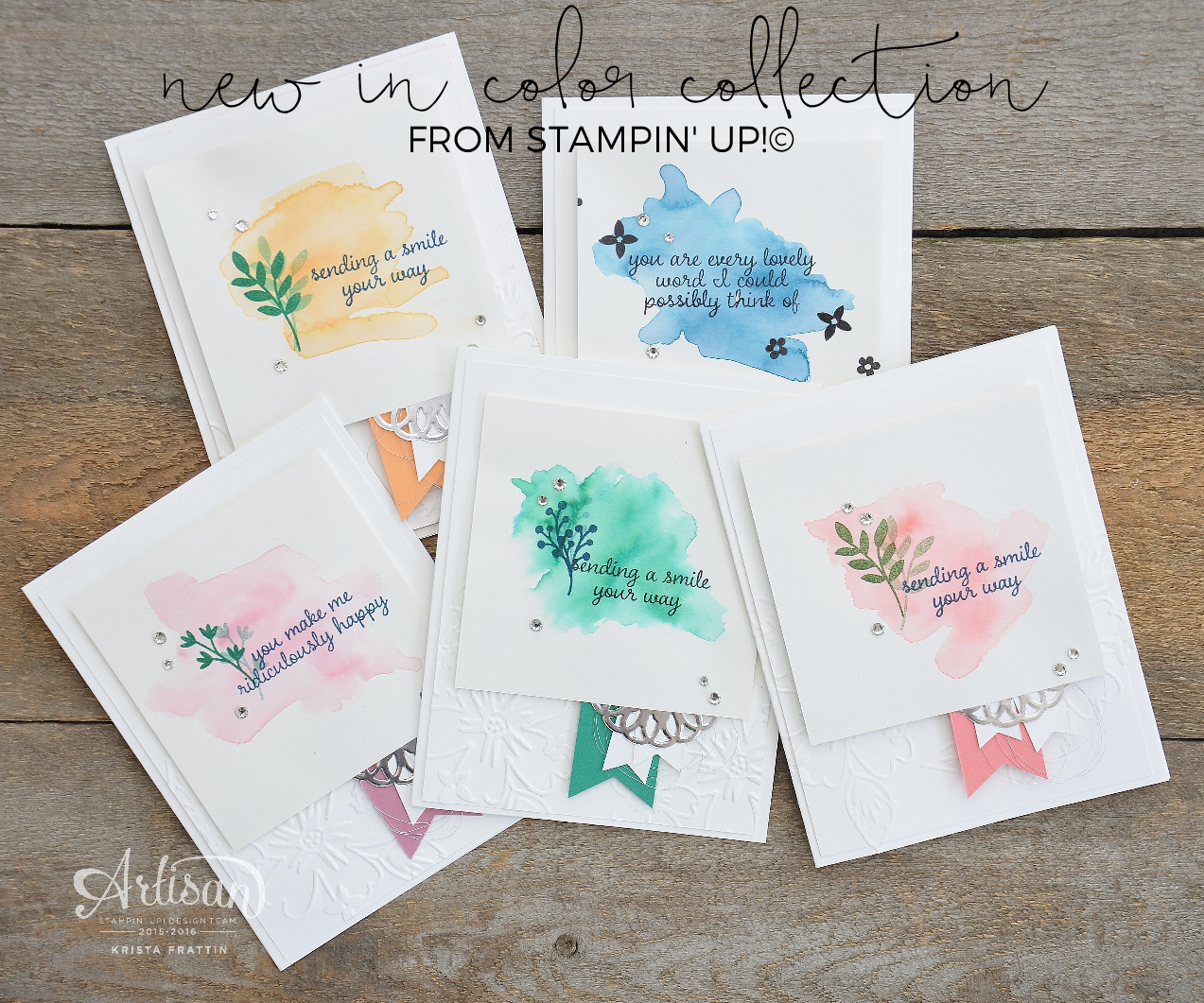 Stampin' Dolce: Playing with the new in colors - Artisan Design Team ...