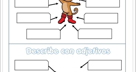 Recursos didácticos para imprimir, ver, leer: "Tarjetas para describir ...