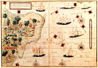 Engenharia Neandertal: Mapas do Brasil de 1500 à 2012