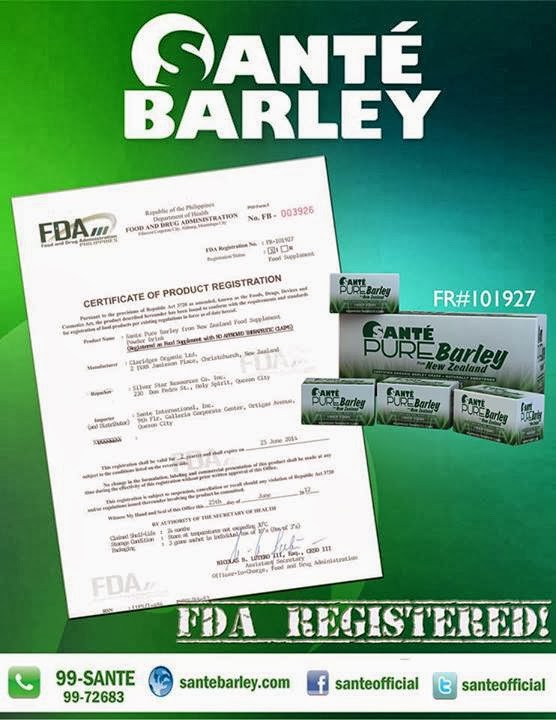 Jhuzt Lorque Santé International Ubuntu Network: FDA and HALAL Certificates