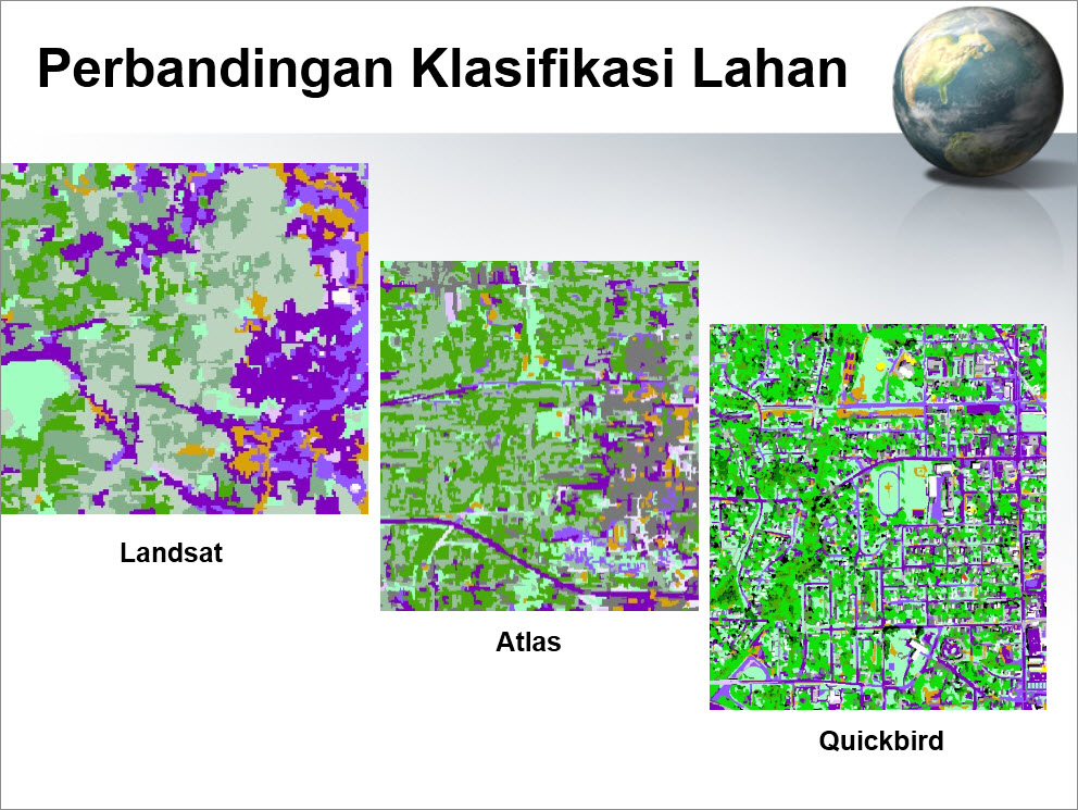 Resolusi Spektral ~ PETA CITRA SATELIT RESOLUSI TINGGI
