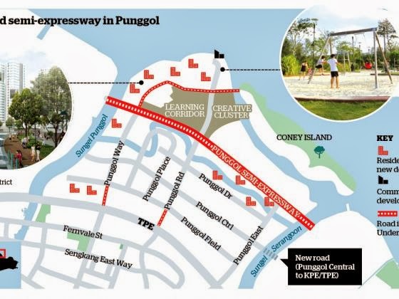 wildsingapore news: Proposed semi-expressway to enhance accessibility ...