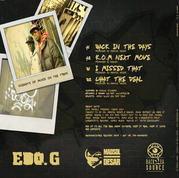 HipHop-TheGoldenEra: EDO G - Knightz Of Edo G Musik EP // Scientifik ...