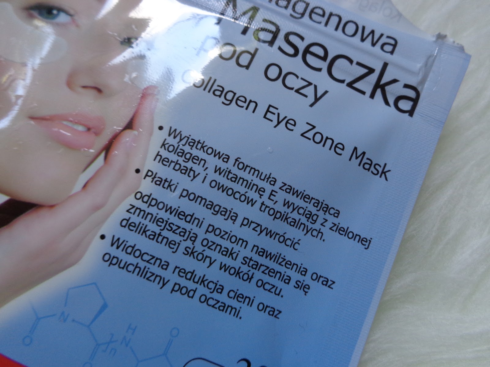 maartysia: Kolagenowa maseczka pod oczy - PUREDERM