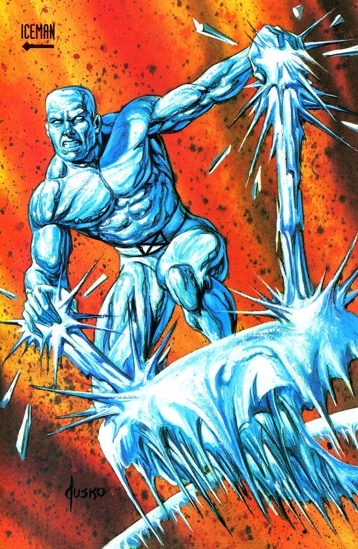 SUPERHEROES MARVEL: ICEMAN ~ Multiuniverso Heroes