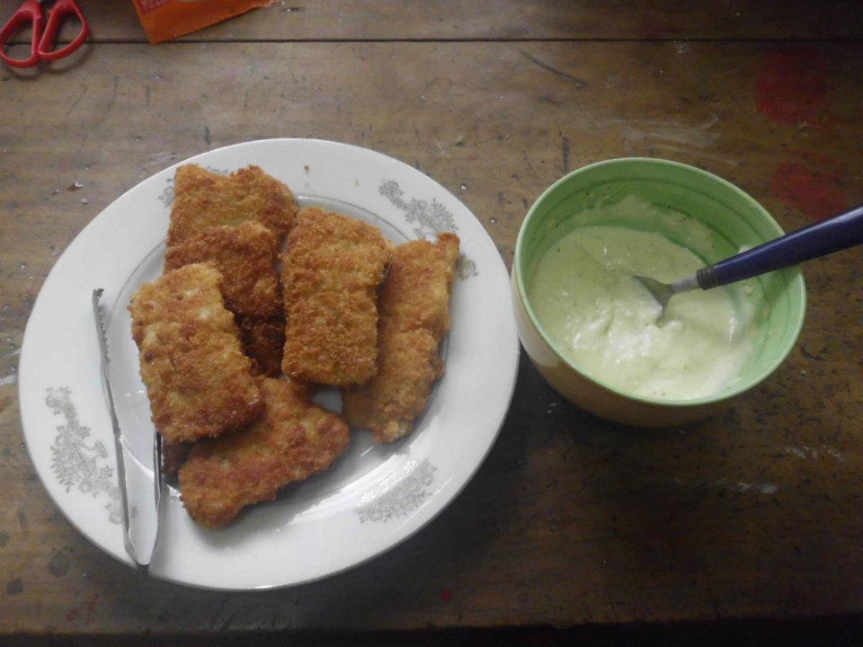 Cream Dory Fillet with Garlic dip | Cook Food with Love