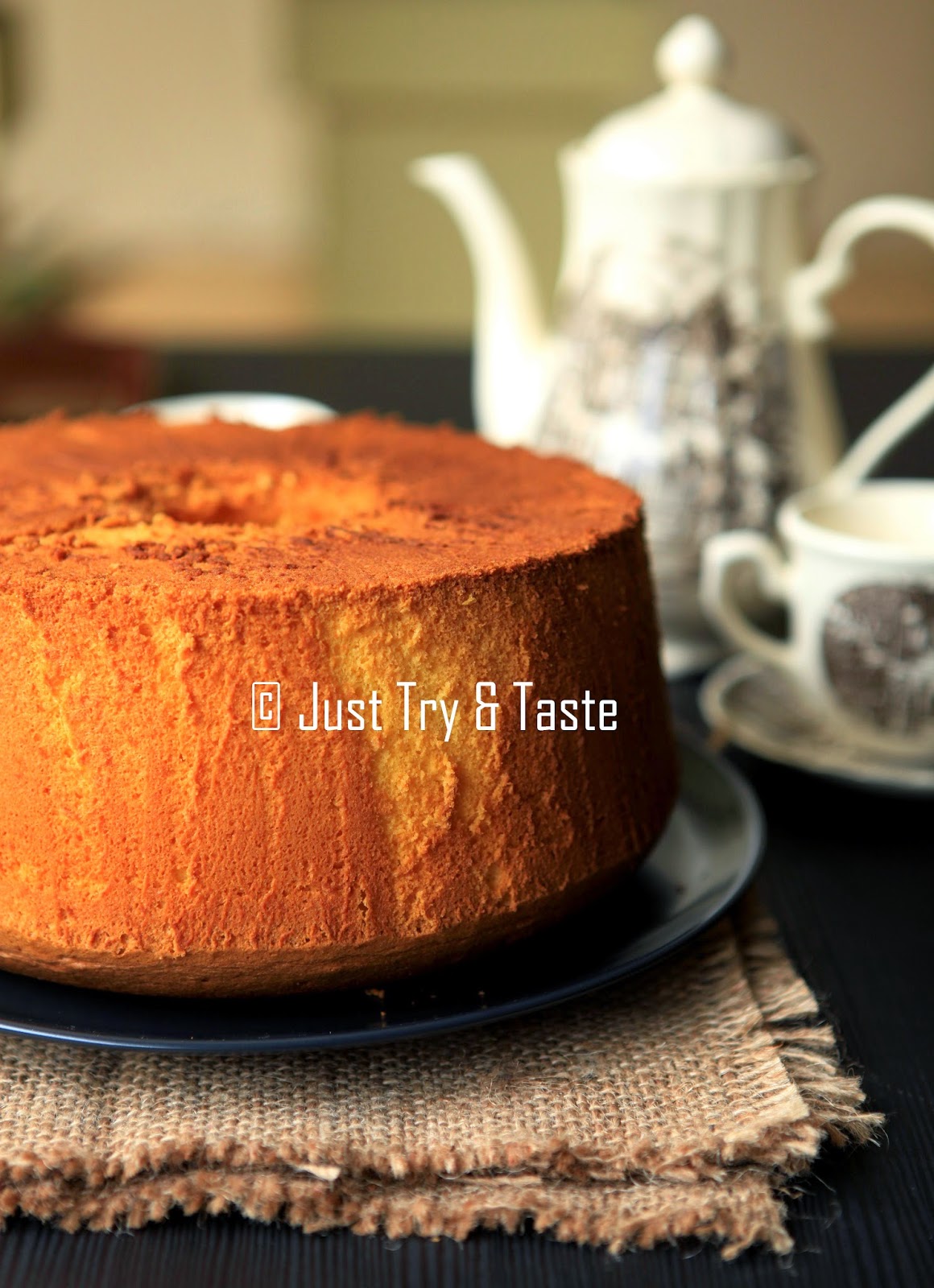 Cake Chiffon Jeruk | Just Try & Taste