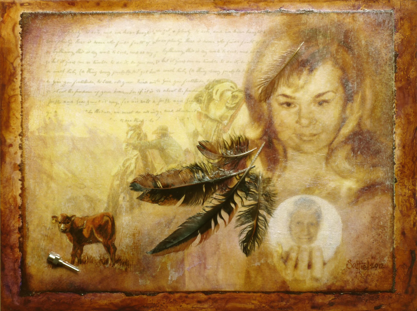 Art by Saltiel: Mixed Media