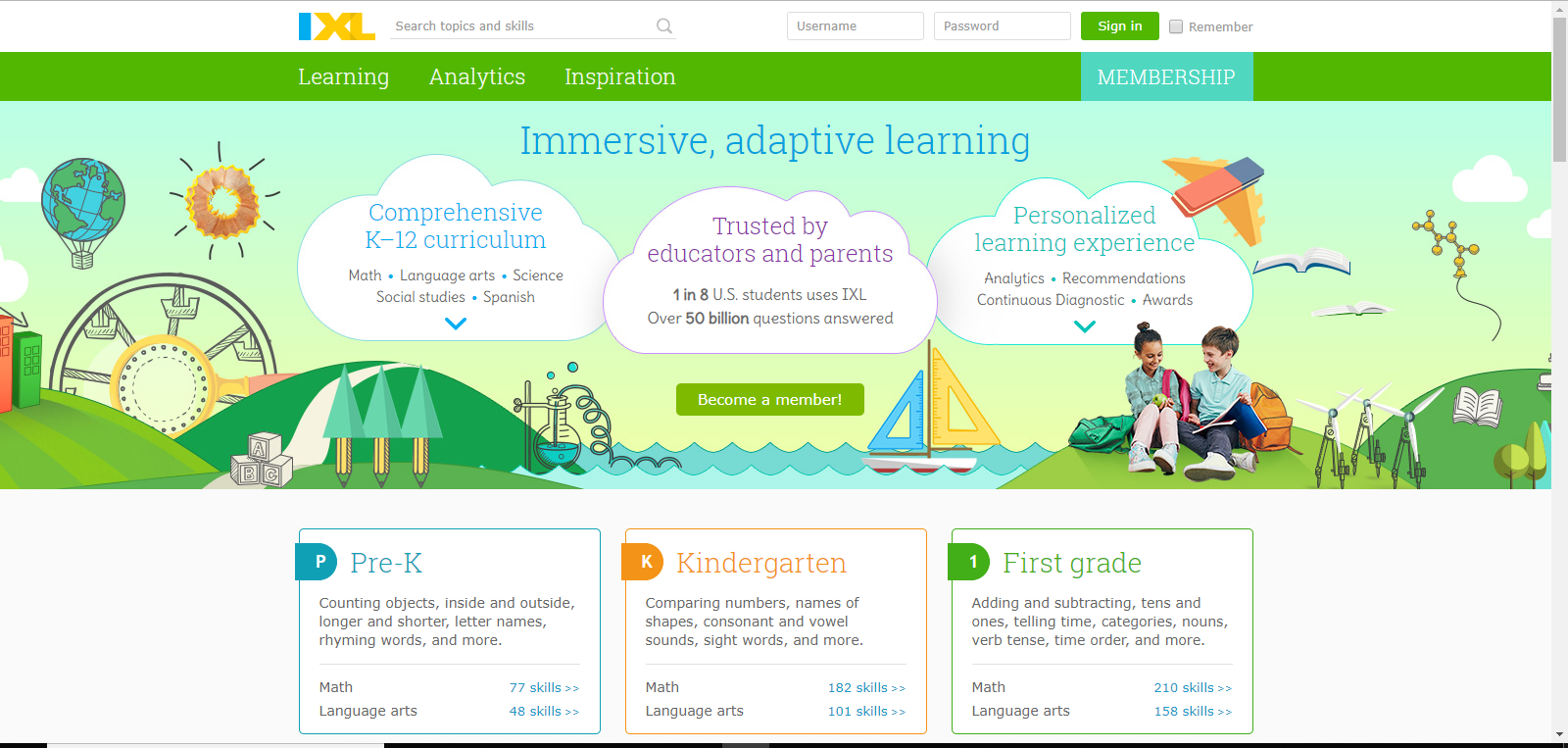 Training Children Up For Christ IXL Learning Annual Membership TOS Training Children Up For Christ IXL Learning Annual Membership TOS