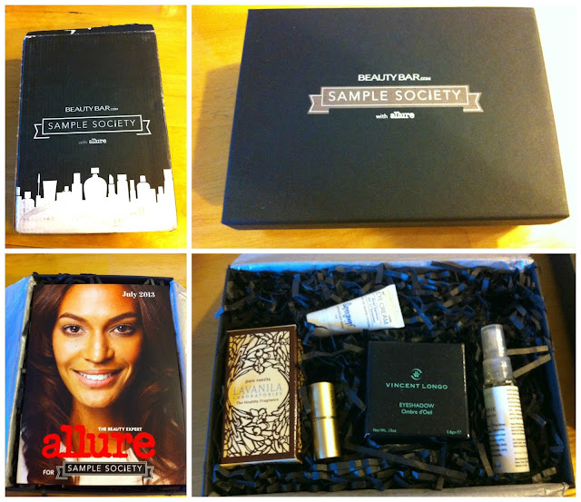Tickled Pink in the Rain: July Sample Society Box Review
