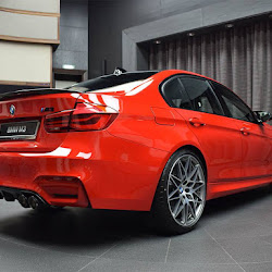 BMW M3 With Competition Package Looking Good In Ferrari Red - Types cars