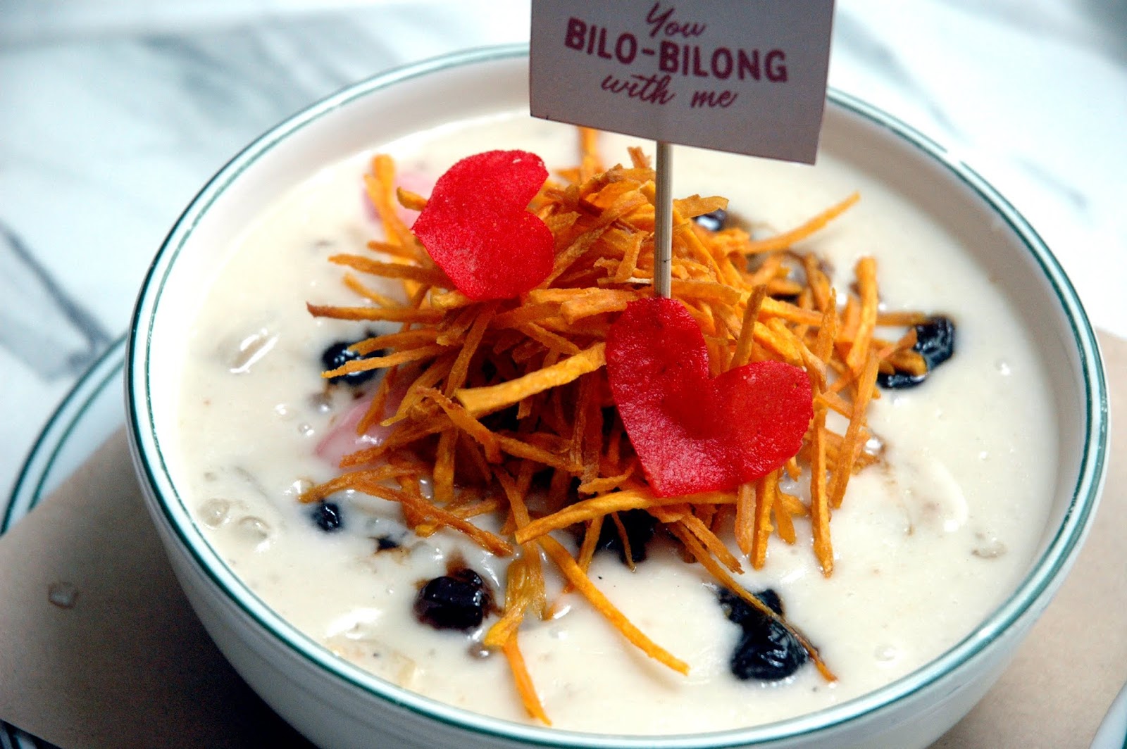 DUDE FOR FOOD: Weekend Afternoons & Good Vibes, Ube Champorado ...