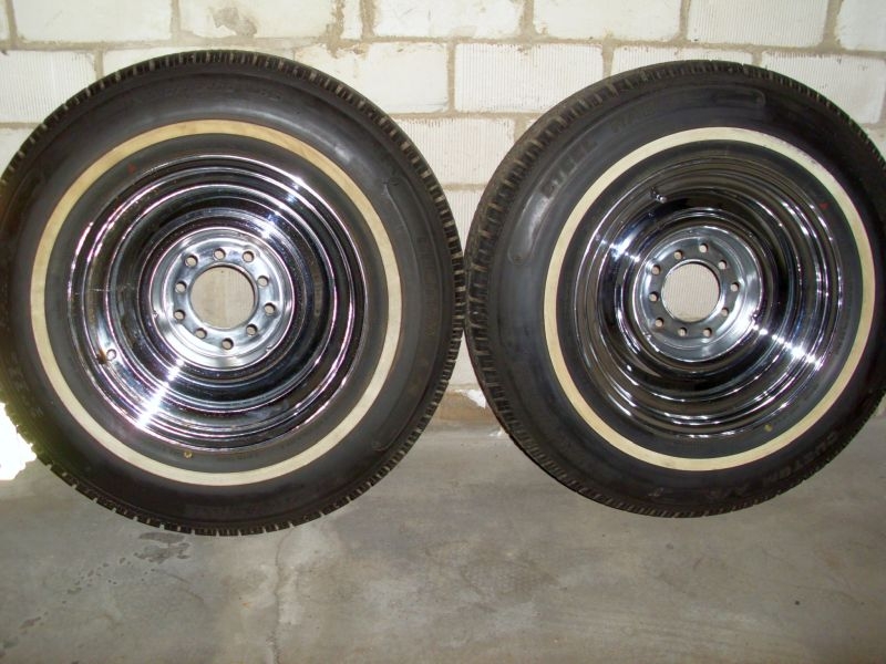 Working.Class.Kustoms: Chrome Reverse Steelies 15" // for sale