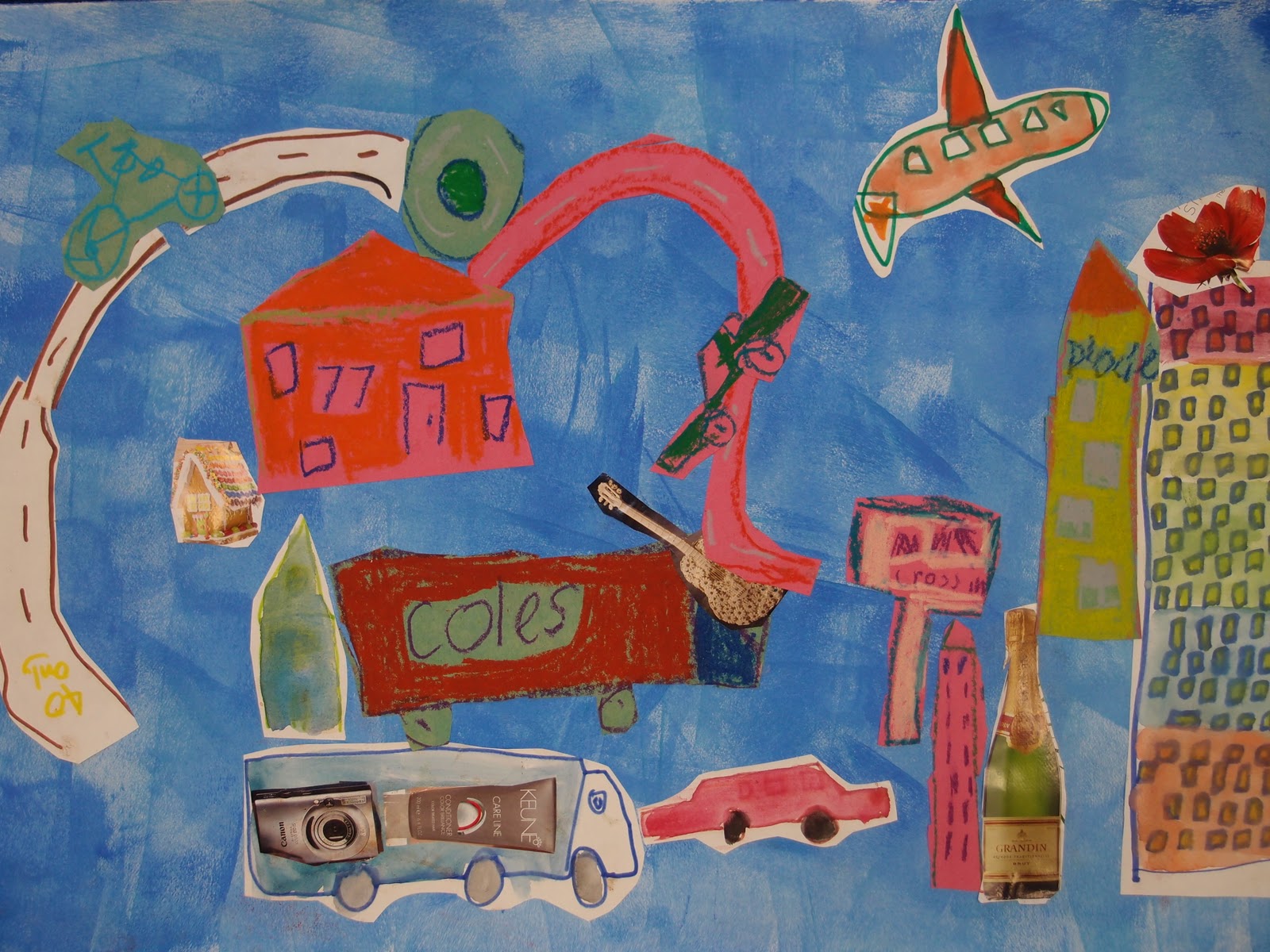 ARTYPANTS: Crazy Collage Cityscapes Term 4