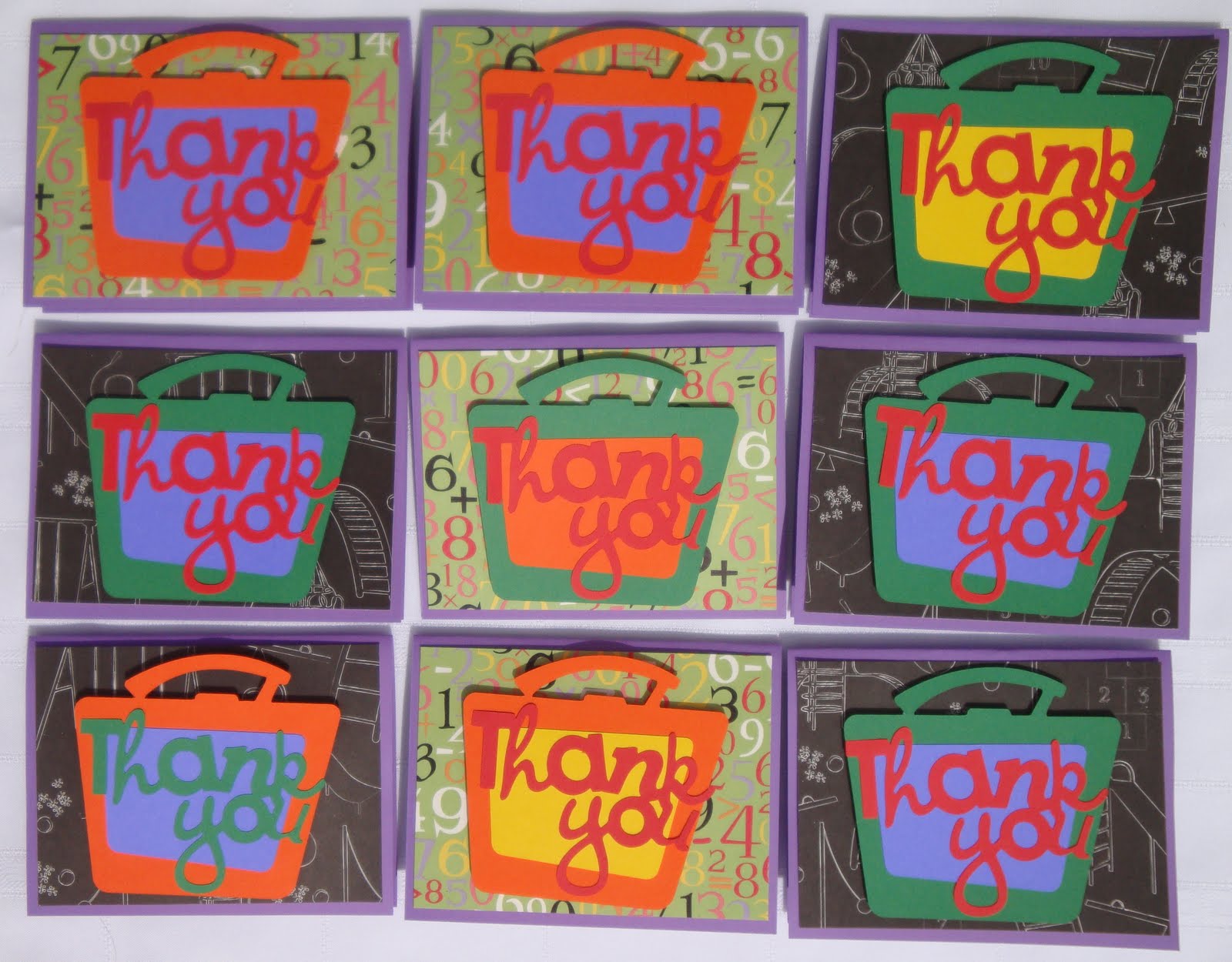 dextoku hugo: Quick cards for the school lunch monitors