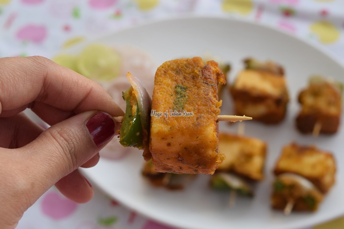 Paneer Tikka in Pan | Easy Party Starter Recipe | Magic of Indian Rasoi