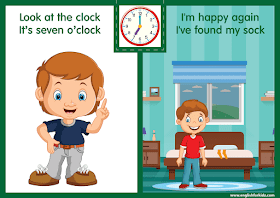 English for Kids Step by Step: Telling Time on Clock - Rhyme-Based ...