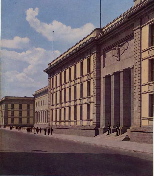 Terrain and Toy Soldiers: 54mm The Reich Chancellery backdrop