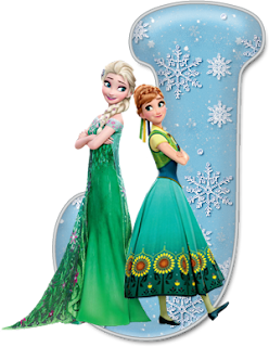 Alfabeto de Frozen Fever con Minúsculas. - Oh my Alfabetos!
