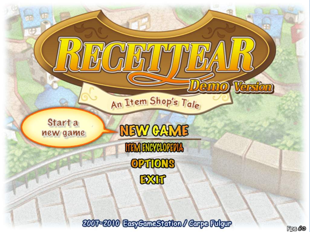Super Adventures in Gaming: Recettear: An Item Shop's Tale (Demo) (PC ...