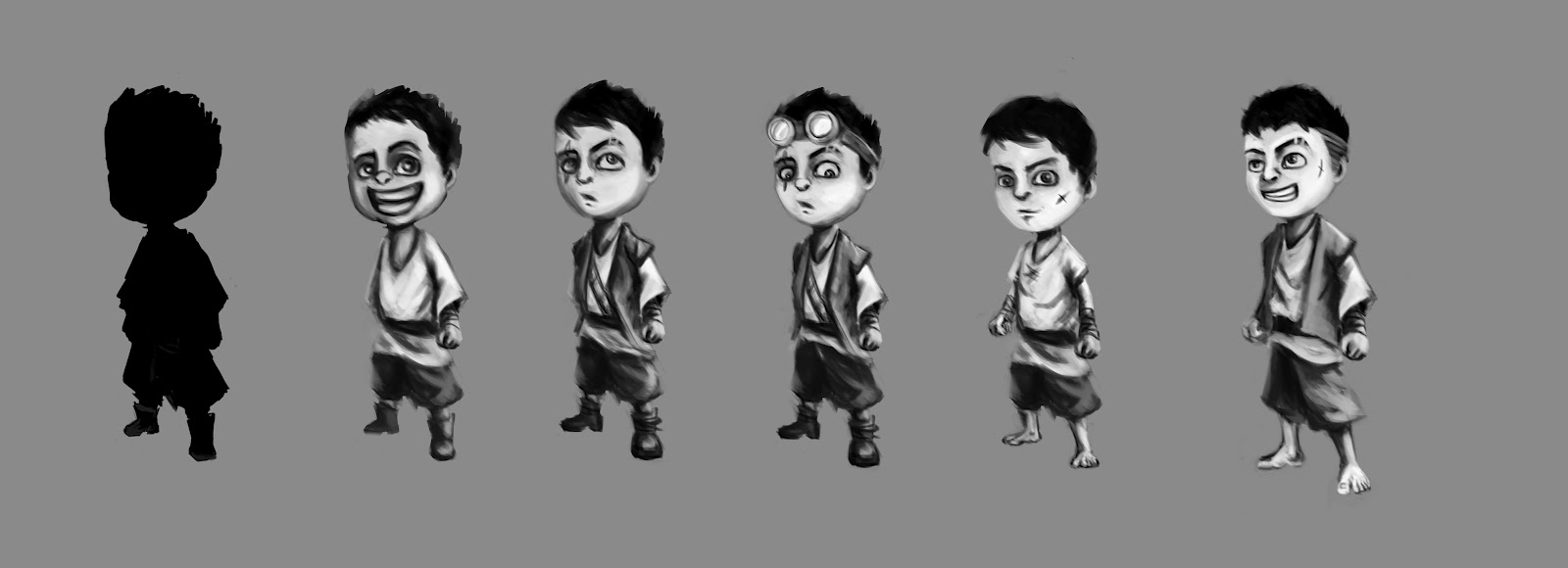 Vis Dev for Animation: Tu_Tran: Pirate_Academy_Characters